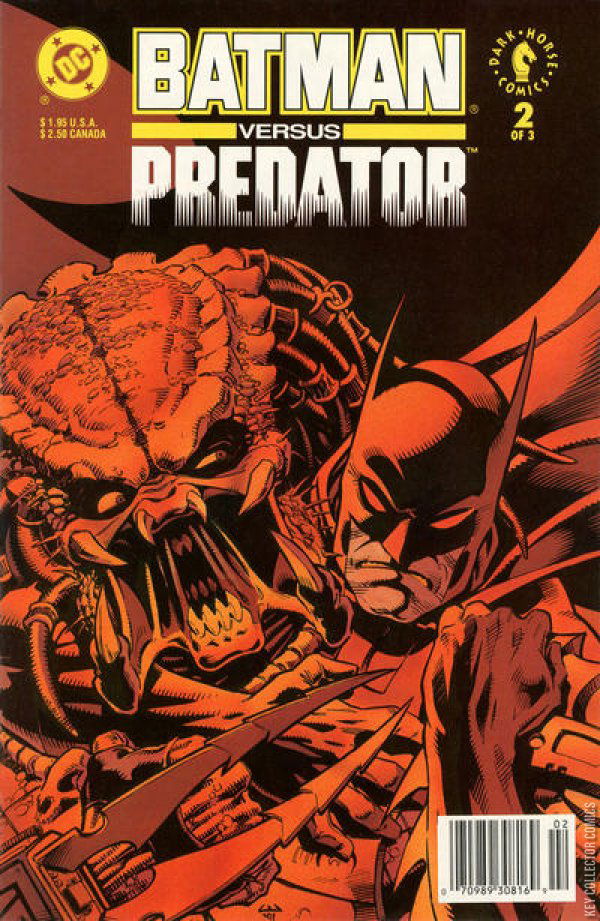 Batman Versus Predator #2 Newsstand Published January