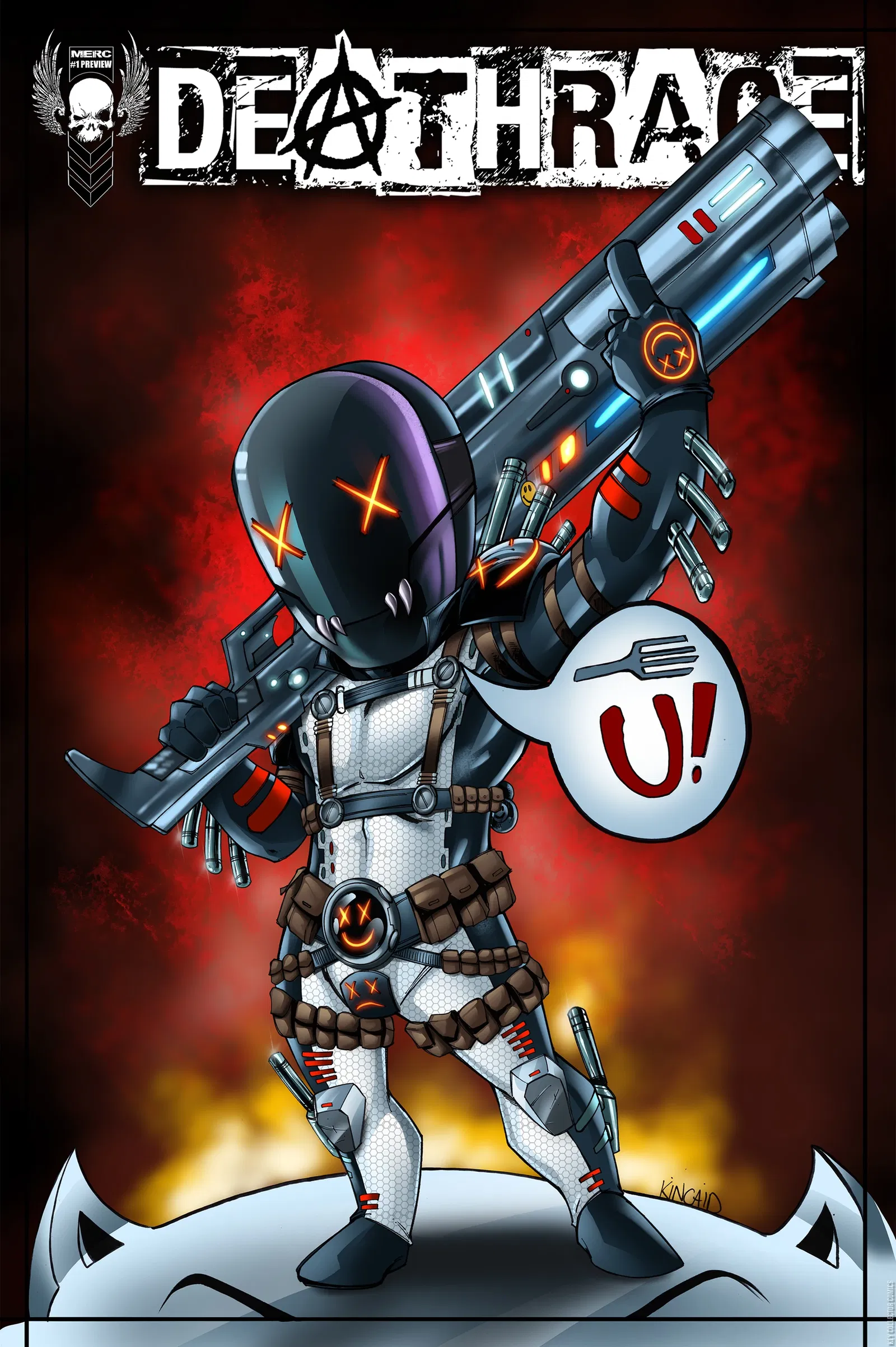 Deathrage Kickstarter Edition #0 Variant Published November