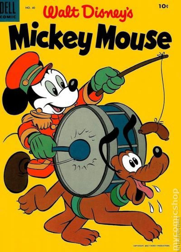 Walt Disney's Mickey Mouse #40 Published March 1955 | K