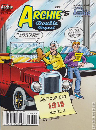 Archie Double Digest #195 Published January 2009 | Key
