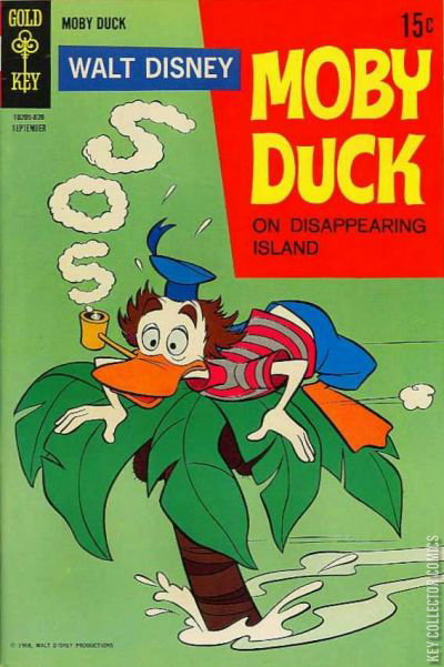 Walt Disney Moby Duck #3 Published June 1968 | Key Coll