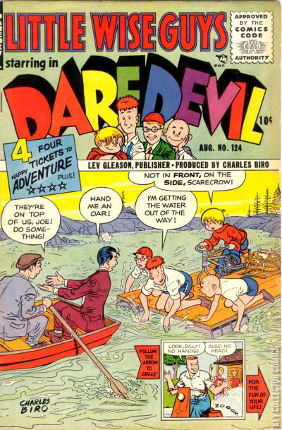 Daredevil Comics #124 Published August 1955 | Key Colle