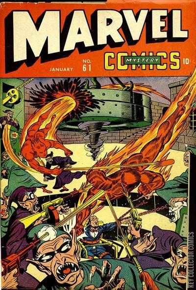 Marvel Mystery Comics #61 Published November 1944 | Key
