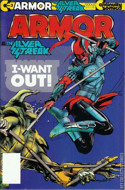 Armor #3 Published February 1987 | Key Collector Comics