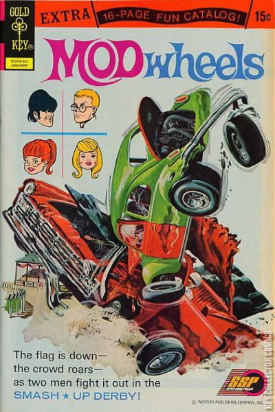 Mod Wheels #7 Published January 1973 | Key Collector Comics