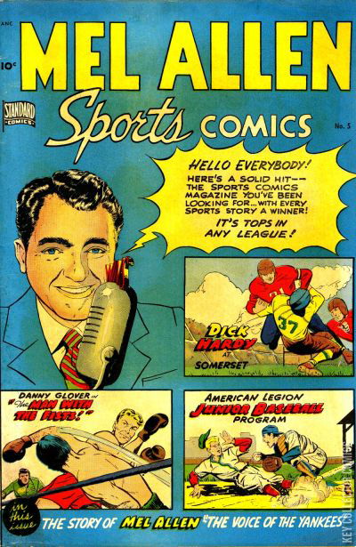 Mel Allen Sports Comics by Pines | Key Collector Comics