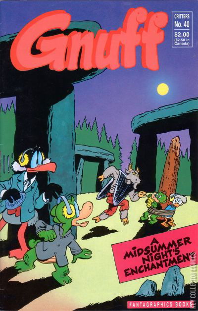 Critters #40 Published August 1989 | Key Collector Comics