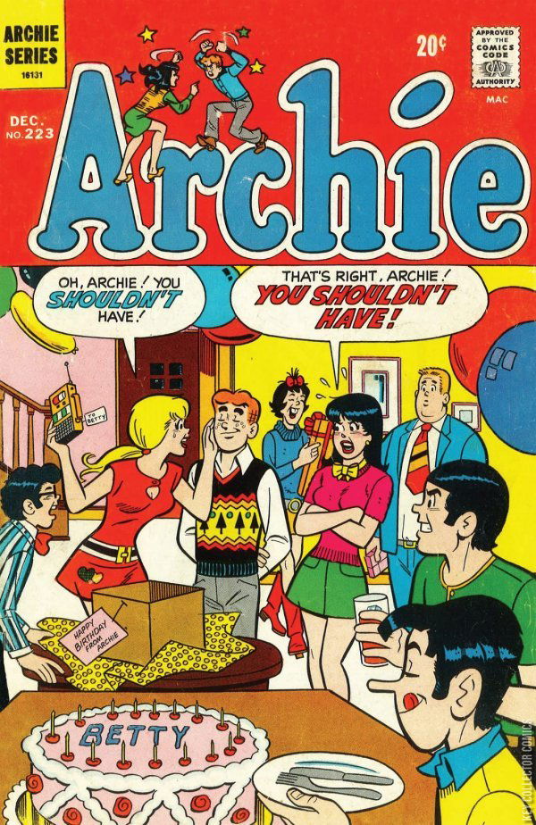 Archie Comics #223 Published December 1972 | Key Collec