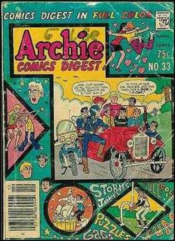 Archie Comics Digest #33 Published December 1978 | Key