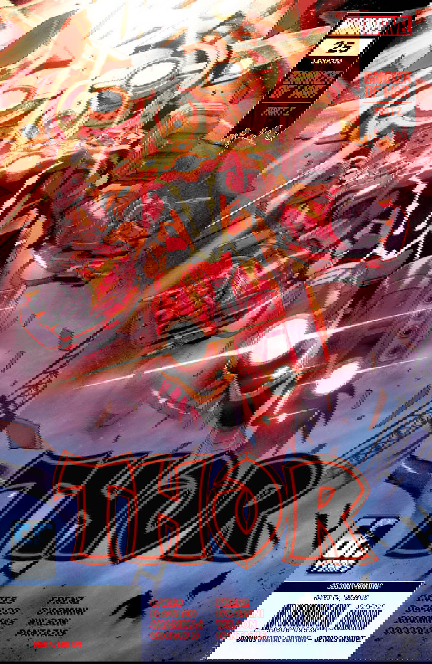 Thor #25 2nd Print Published July 2022 | Key Collector