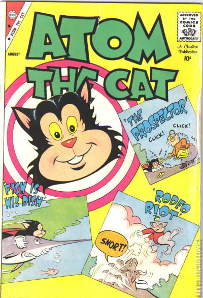 Atom the Cat #17 Published August 1959 | Key Collector