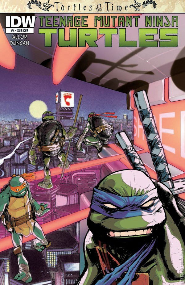 Teenage Mutant Ninja Turtles: Turtles In Time #4 Variant Pu