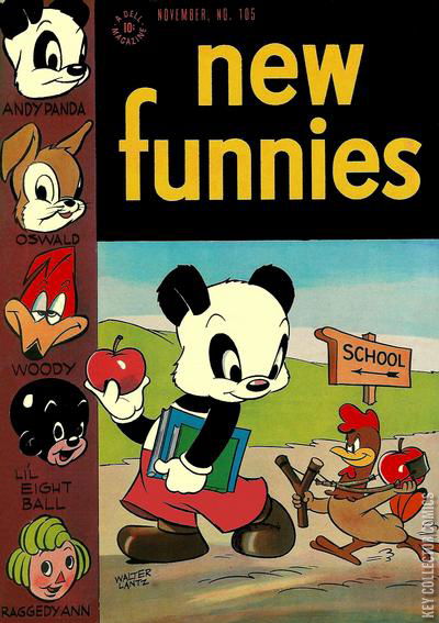 New Funnies 105 Published November 1945 Key Collecto