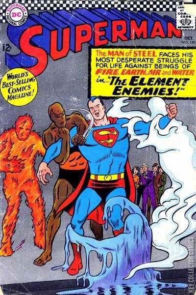 Superman #190 Published October 1966 | Key Collector Comics