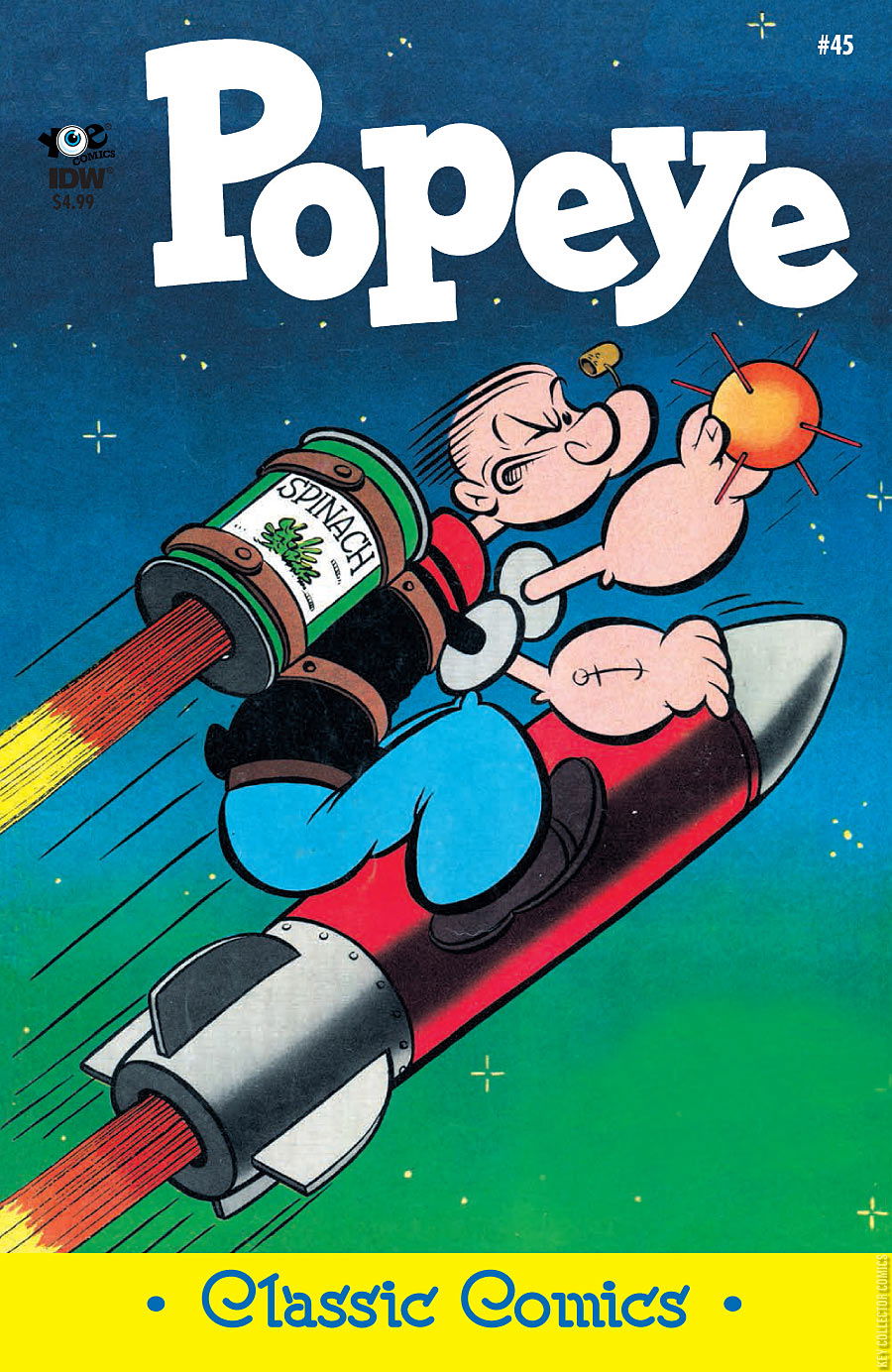 Popeye Classic Comics #45 Published April 2016 | Key Co