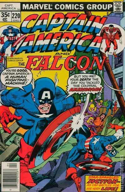 Captain America #220 Published April 1978 | Key Collect