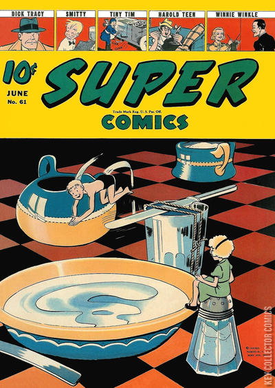 Super Comics #61 Published June 1943 | Key Collector Comics