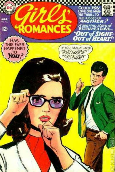 Girls' Romances #123 Published March 1967 | Key Collect