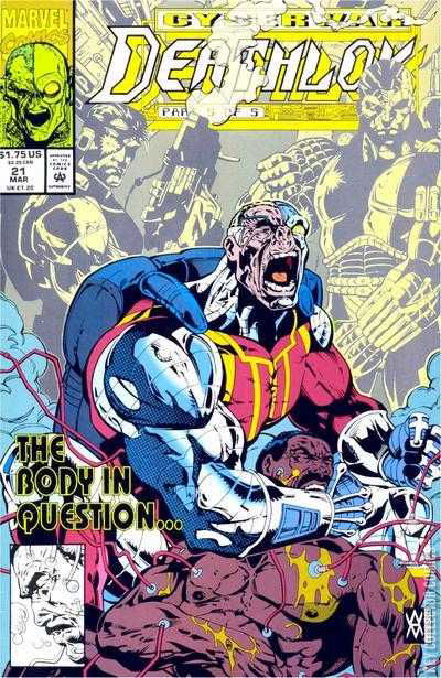 Deathlok #21 Published March 1993 | Key Collector Comics