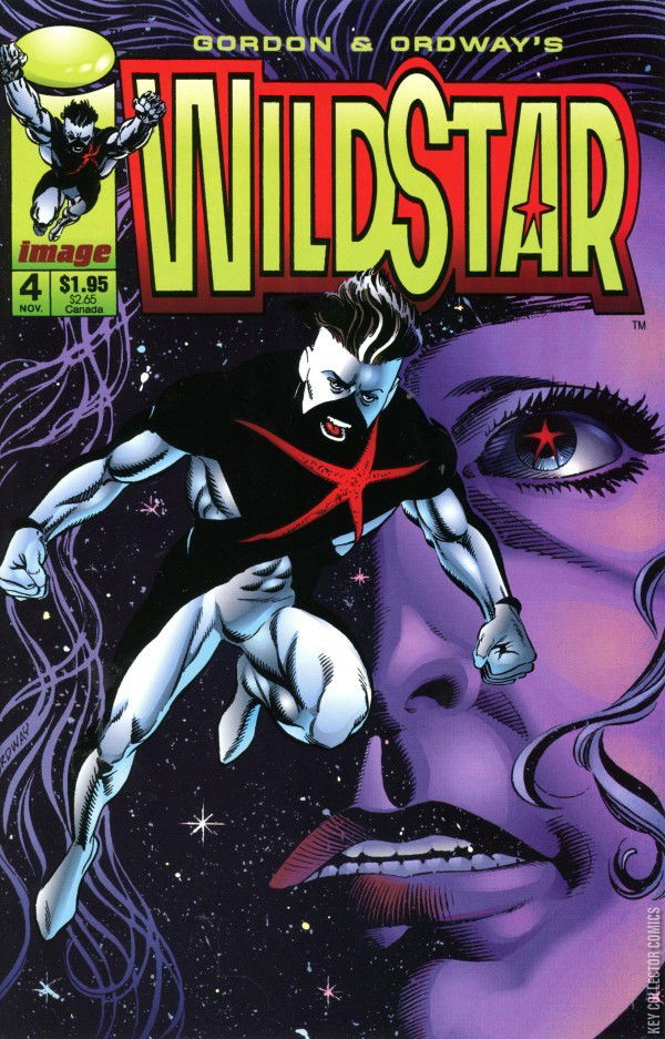 Wildstar: Sky Zero #4 Published November 1993 | Key Col