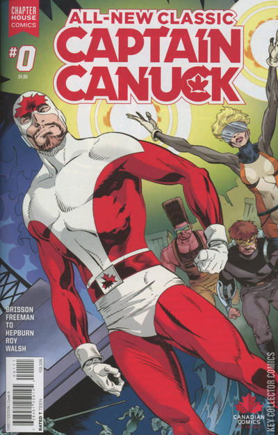 All-New Classic Captain Canuck by Chapterhouse | Key Collector Comics