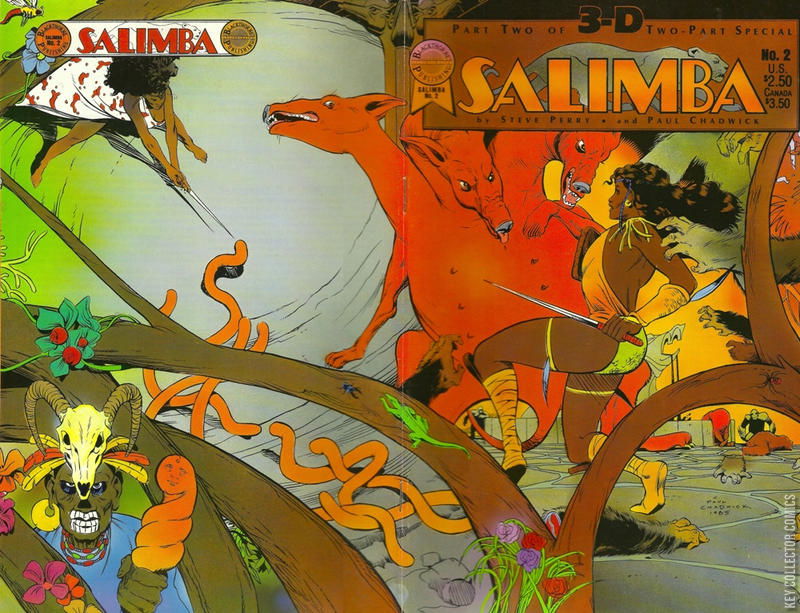 Salimba 3-D #2 Published September 1986 | Key Collector