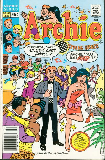 Archie Comics #368 Published July 1989 | Key Collector