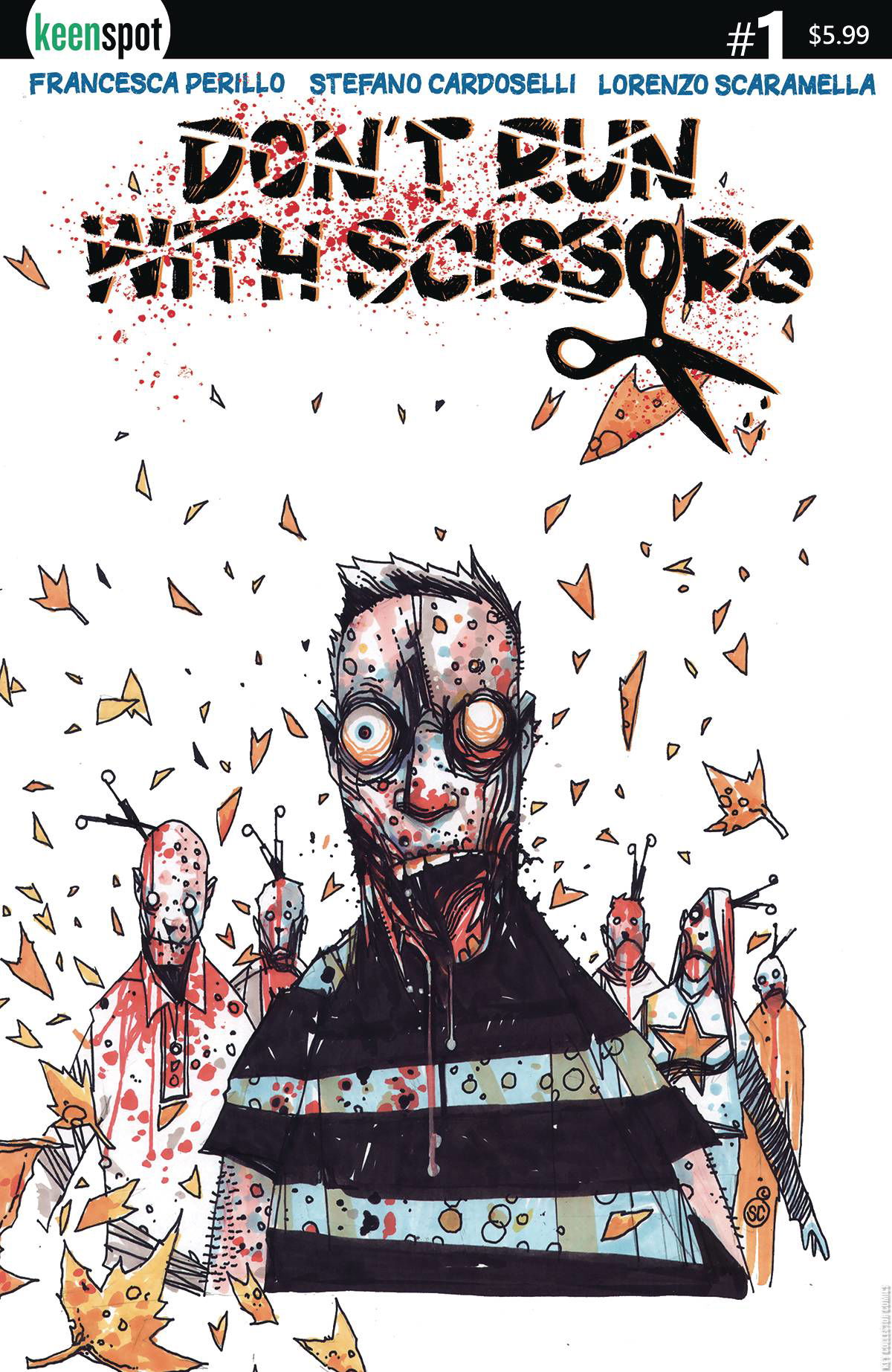 Don't Run With Scissors #1 Variant Published March 202