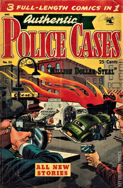 Authentic Police Cases #26 Published March 1953 | Key C