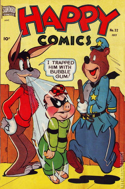 Happy Comics #32 Published July 1949 | Key Collector Comics