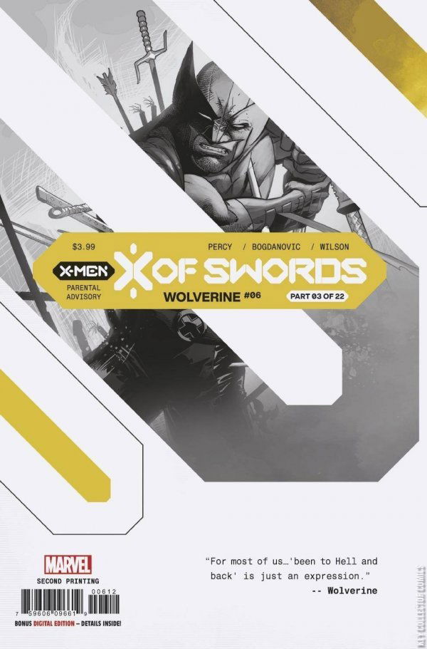 Wolverine #6 2nd Print Published November 2020 | Key C