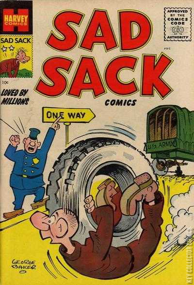 Sad Sack Comics #55 Published December 1969 | Key Colle