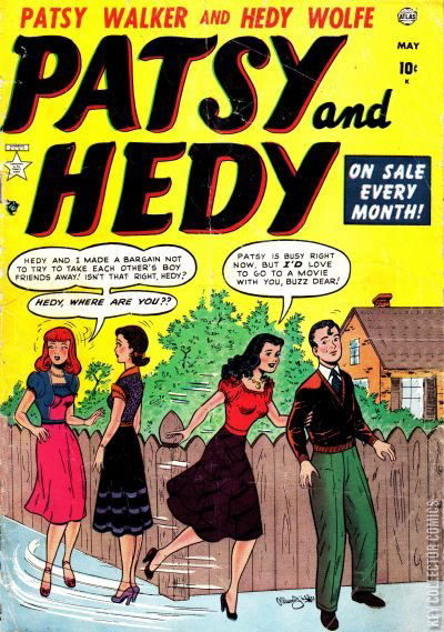 Patsy and Hedy #3 Published May 1952 | Key Collector Comics
