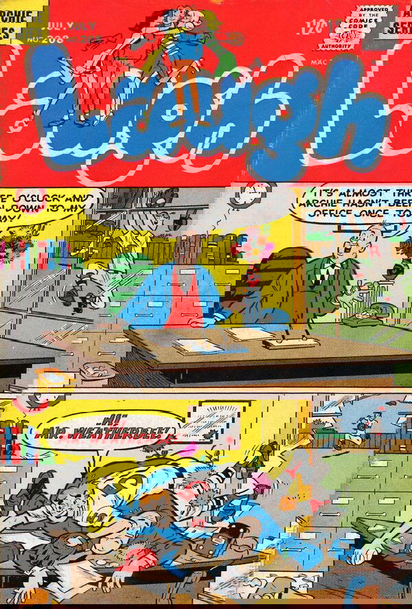 Laugh Comics #208 Published July 1968 | Key Collector Comics