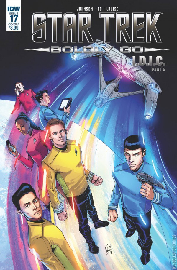 Star Trek: Boldly Go #17 Variant Published March 2018
