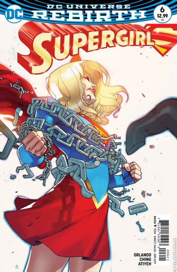 Supergirl #6 Variant Published February 2017 | Key Col