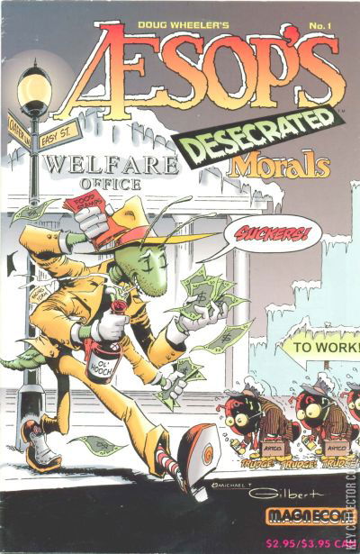 Aesop's Desecrated Morals by Rip Off Press | Key Collector Comics