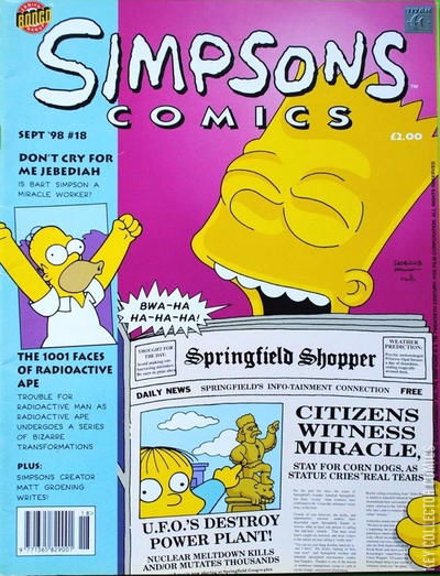 Simpsons Comics by Titan | Key Collector Comics