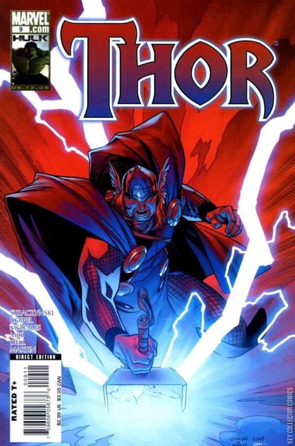 Thor 9 Published May 2008 Key Collector Comics