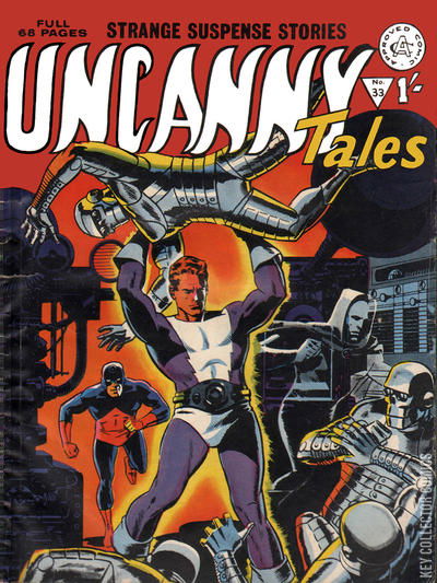 Uncanny Tales #33 Published January 1963 | Key Collecto