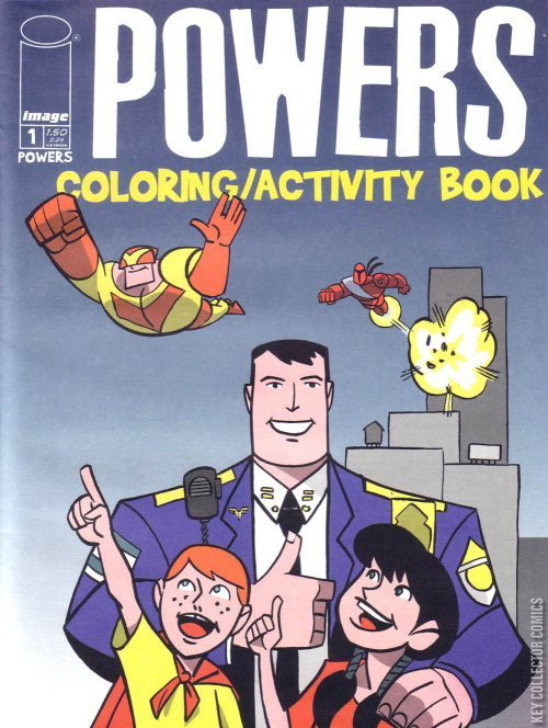 Powers Coloring / Activity Book by Image | Key Collector Comics