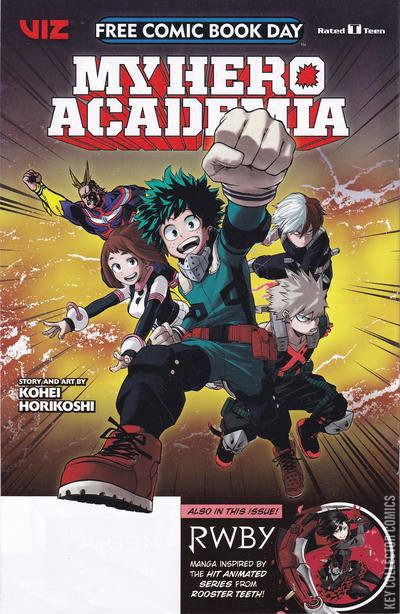 Free Comic Book Day 2018: My Hero Academia by Viz | Key Collector Comics
