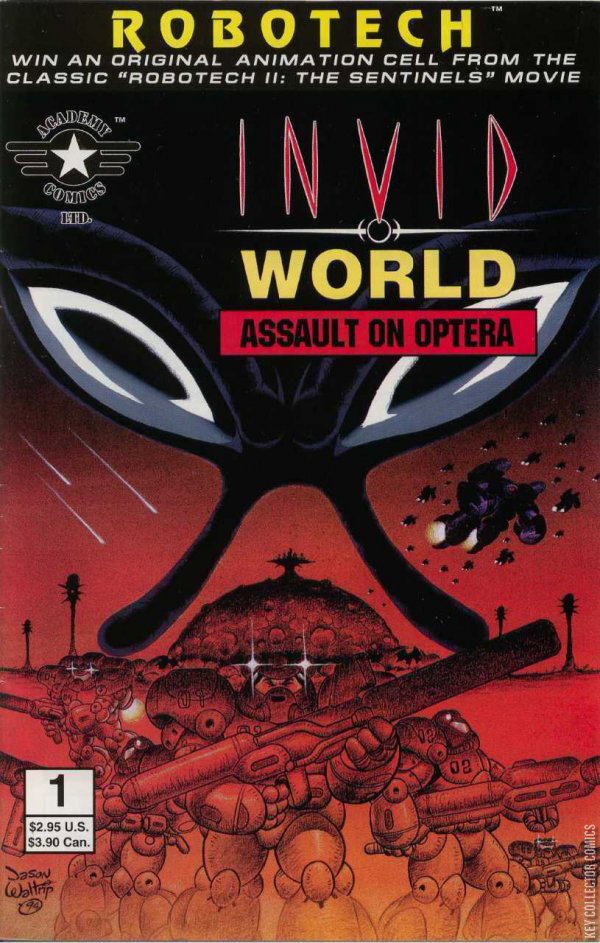 Robotech: Invid World - Assault on Optera #1 Published Octob