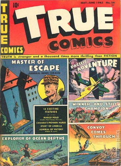 True Comics #24 Published June 1943 | Key Collector Comics