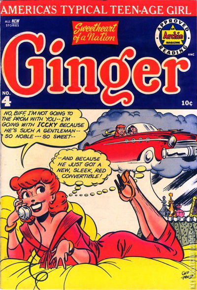 Ginger #4 Published November 1952 | Key Collector Comics