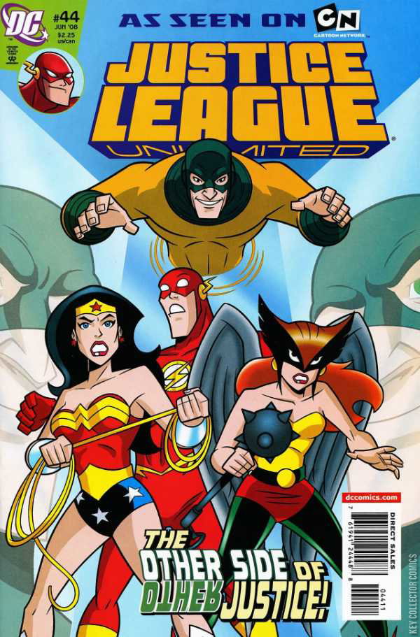 Justice League Unlimited #44 Published April 2008 | Key