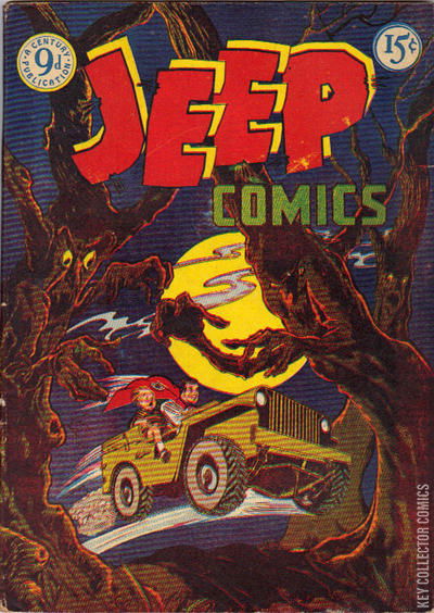 Jeep Comics #1 Canadian Published January 1945 | Key C