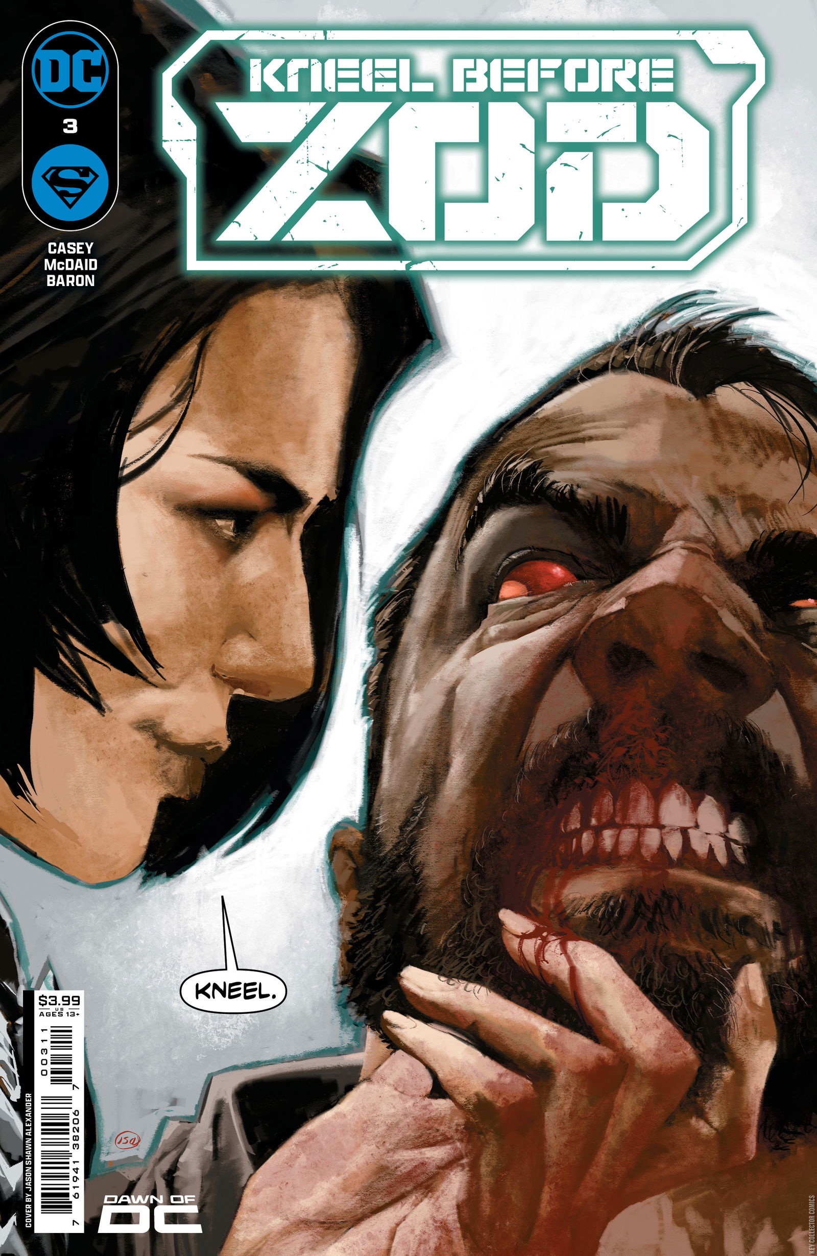 Kneel Before Zod #3 Published March 2024 | Key Collecto