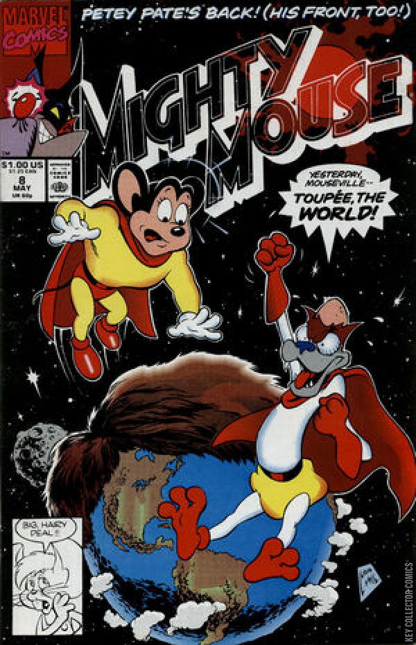 Mighty Mouse #8 Published May 1991 | Key Collector Comics
