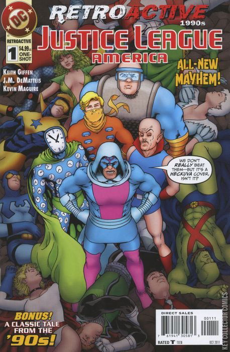 DC Retroactive: Justice League America - The 90s #1 Publishe